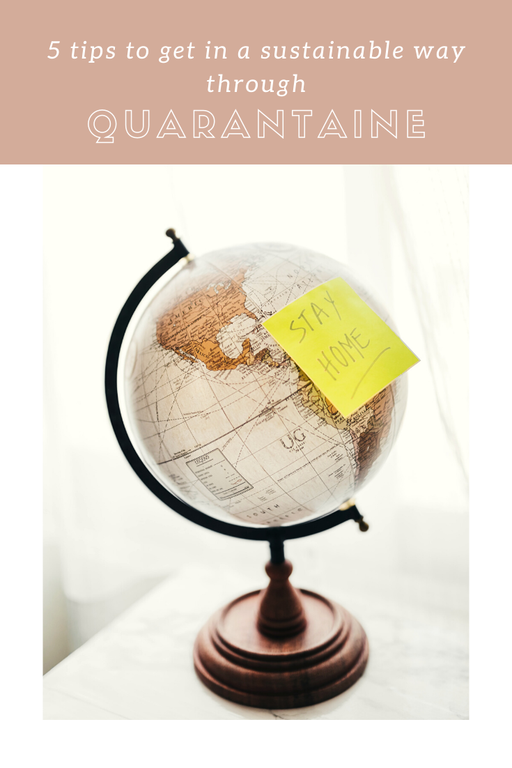 5 TIPS TO GET THROUGH QUARANTINE IN A SUSTAINABLE WAY - TravelRebel
